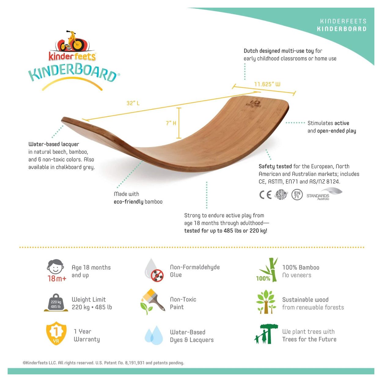 Kinderfeets balance board store
