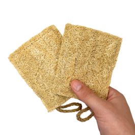 Loofah All Purpose Scrubber, Small - pack of 2 - Green Essentials ...